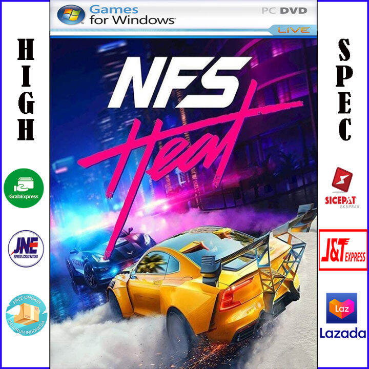 NEED FOR SPEED HEAT PC NFS DVD GAME LAPTOP KASET KOMPUTER | Lazada Indonesia