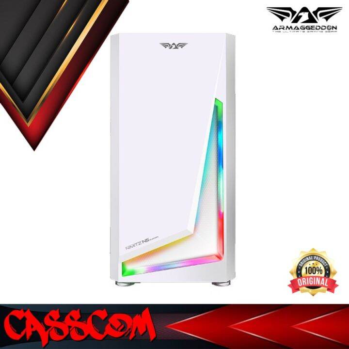 Casing Armaggeddon Nimitz N5 Aurora Micro ATX Case | Lazada Indonesia