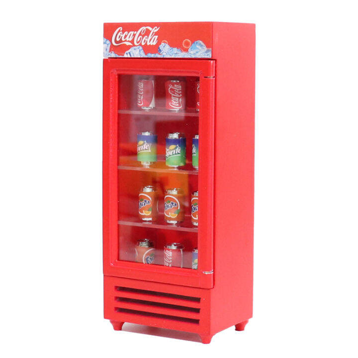 Coca-cola mini refrigerator model, wooden single-door refrigerator ...