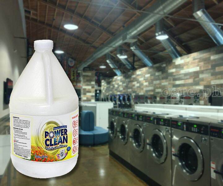 PowerClean 1 Gallon Fabric Conditioner with SPRING BURST Fragrance ...