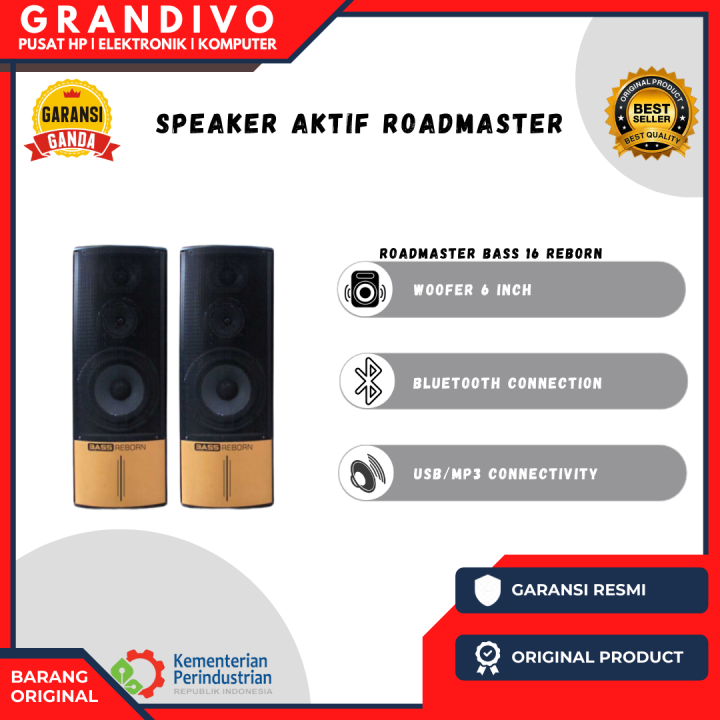 Speaker Aktif Roadmaster Bass 16 Reborn Garansi Resmi - Grandivo ...