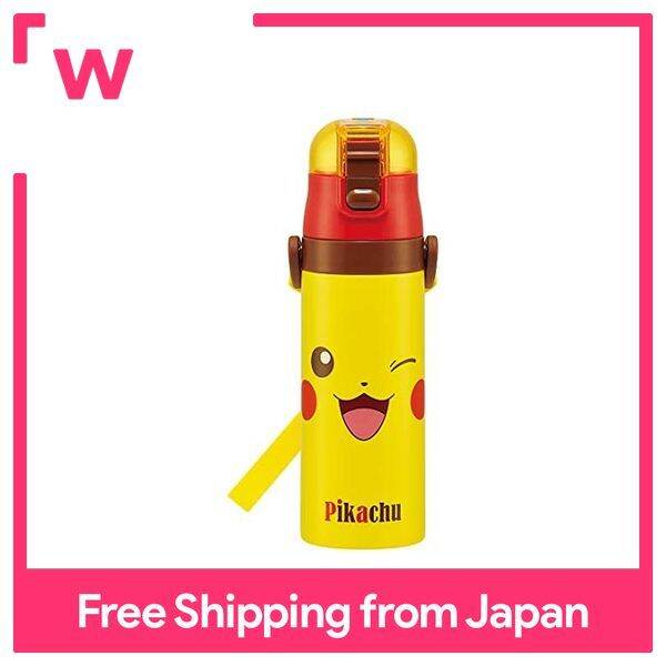 Skaters ขวดกีฬาเด็กขวดน้ำสแตนเลส Pikachu 21ใบหน้า470Ml SDC4-A | Lazada.co.th