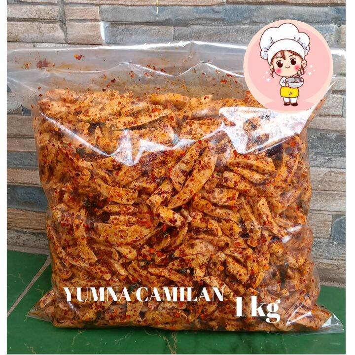 Basreng pedas daun jeruk / basreng original daun jeruk / basreng stik ...