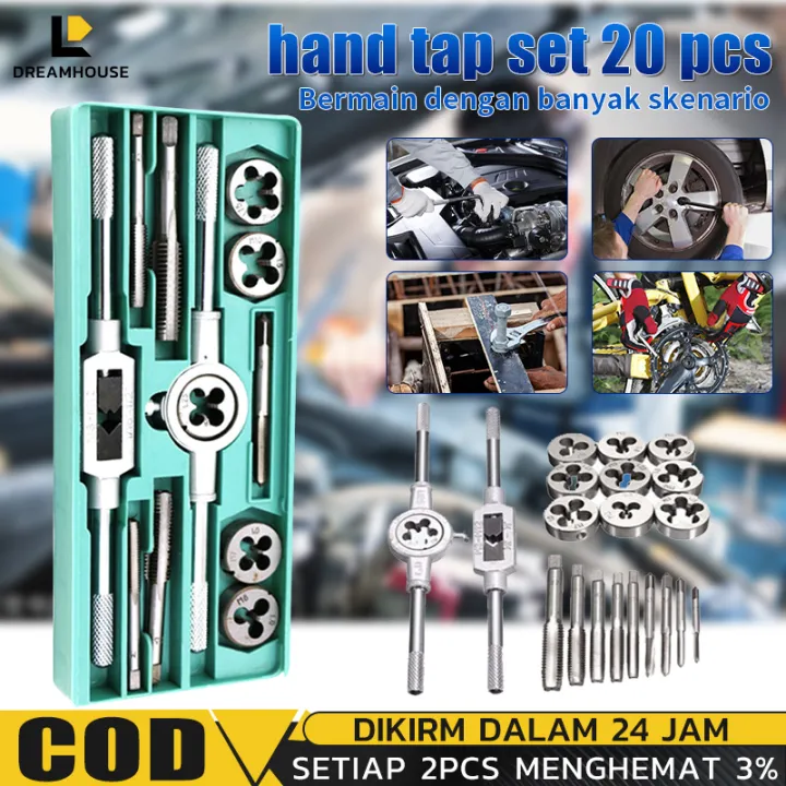 (Dikirim dlm 24jam)hand tap set 20 pcs // alat snai snei set .alat ...