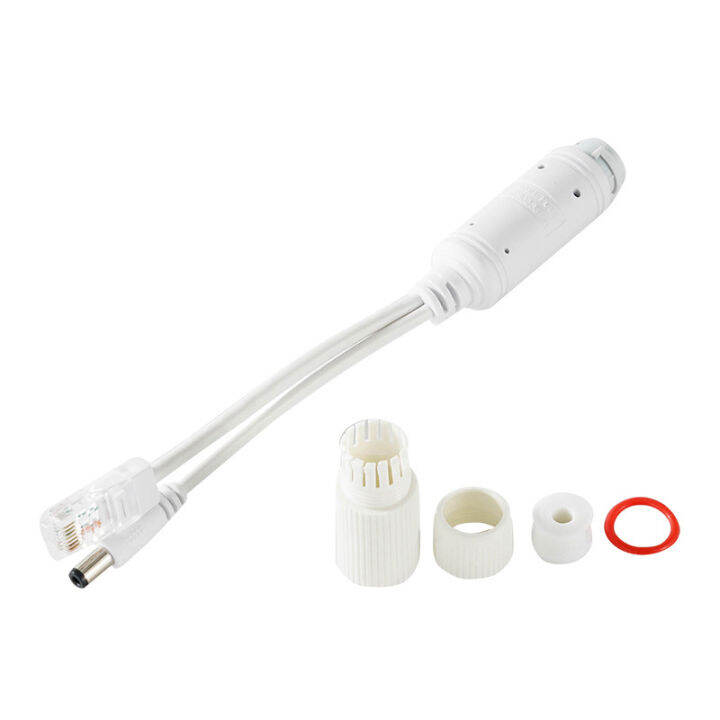 REMAI 48V to 12V POE Splitter Waterproof Adapter Cable Power Supply ...