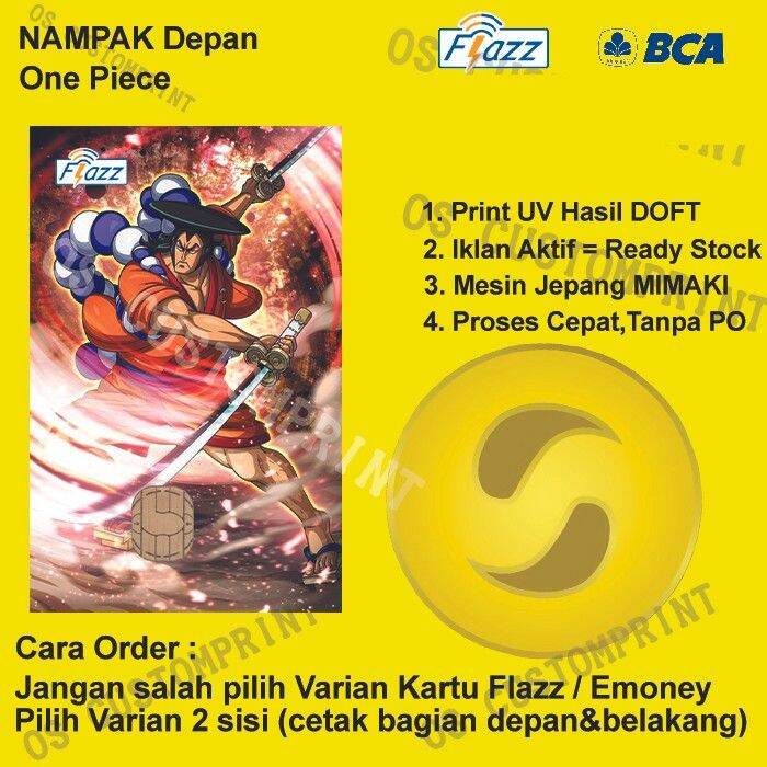 FLAZZ BCA GENERASI 2 ATAU FLAZZ BCA GEN 2 EMONEY MANDIRI CUSTOM ...