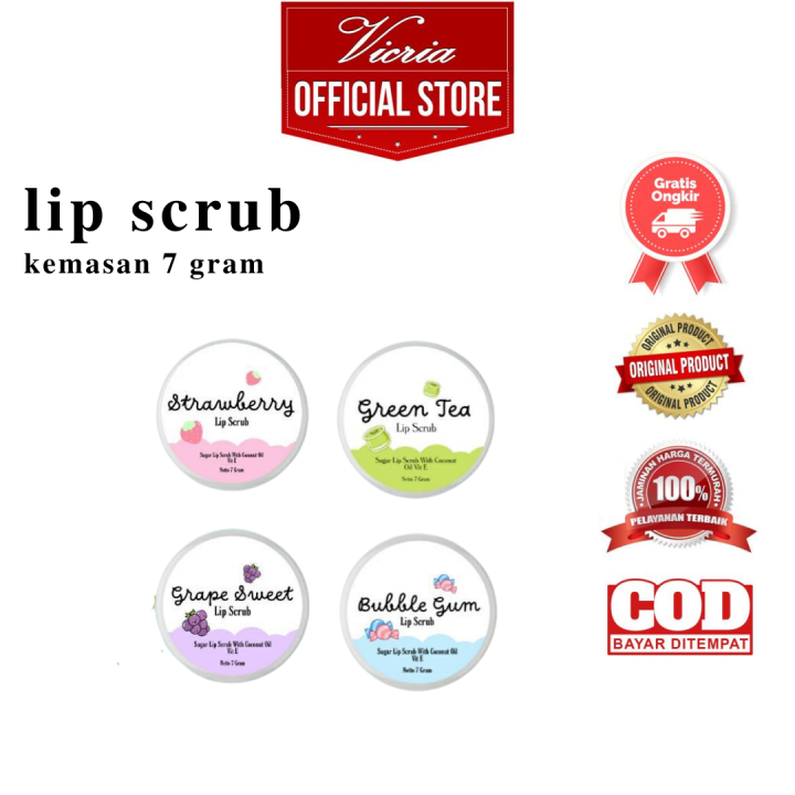 LIP SCRUB BIBIR MURAH KEMASAN 7 GRAM LIP SCRUB BIBIR | Lazada Indonesia
