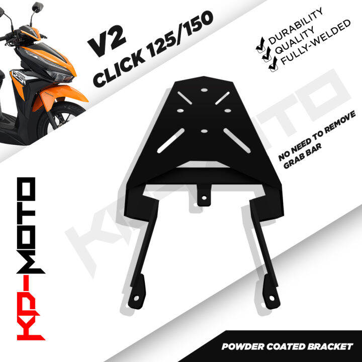 honda click 125 sg racks Top Box Bracket/monorack /click stay grab 125/ ...