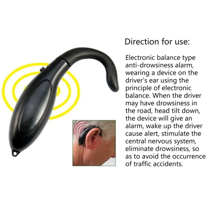 Safe Car Driver Device Keep Awake Anti Sleep Doze Nap Zapper Drowsy ...