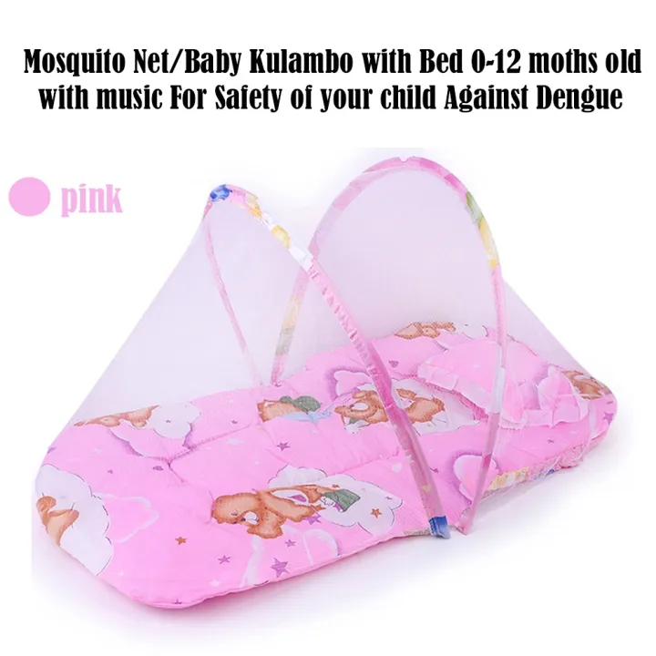 Mosquito Net/Baby Kulambo with Bed 0-12 moths old w/ music For Safety ...