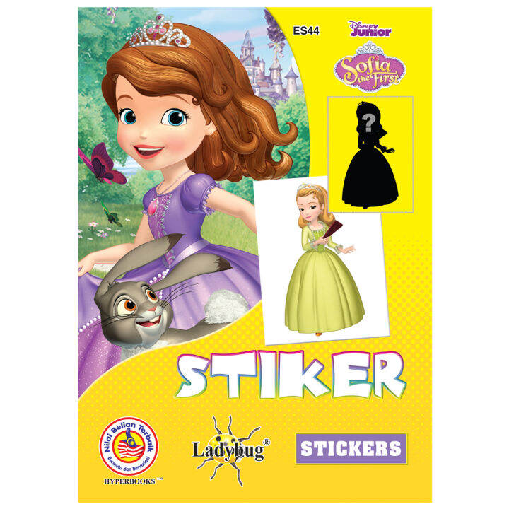 Disney Junior Sofia The First Stickers 4 Pages B6 Size ES 44 | Lazada
