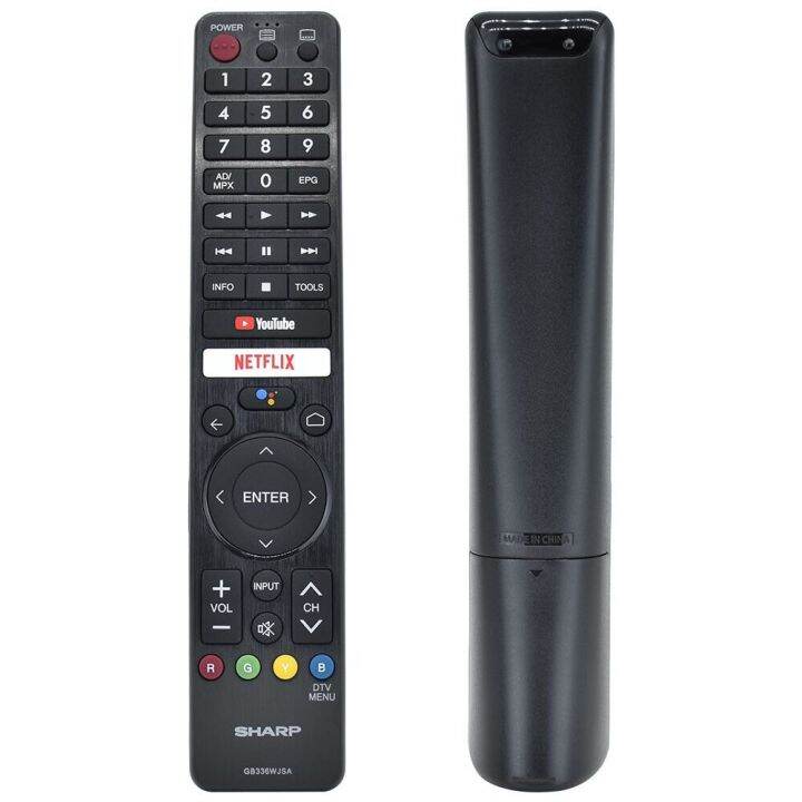 New Original GB336WJSA For Sharp Aquos Smart TV Voice Remote Control ...