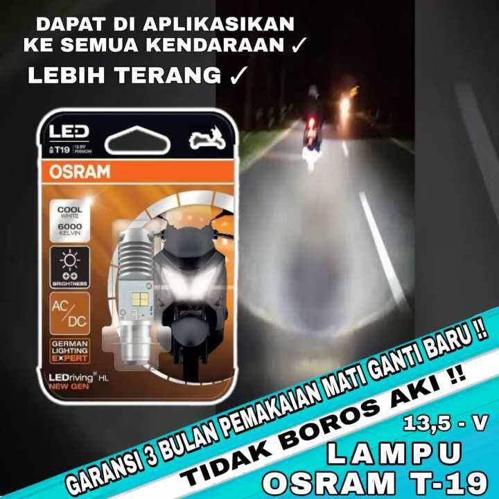 Lampu Depan Motor Blade 110 Original Osram T19 - Putih | Lazada Indonesia