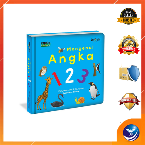 SERI DUNIA BINATANG: MENGENAL ANGKA 123 (BOARDBOOK) | Lazada Indonesia