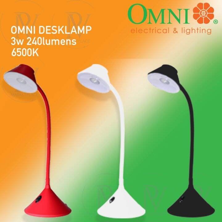 ♭OMNI LED DESK LAMP 3W Flexible and Wall Mount | Lazada PH