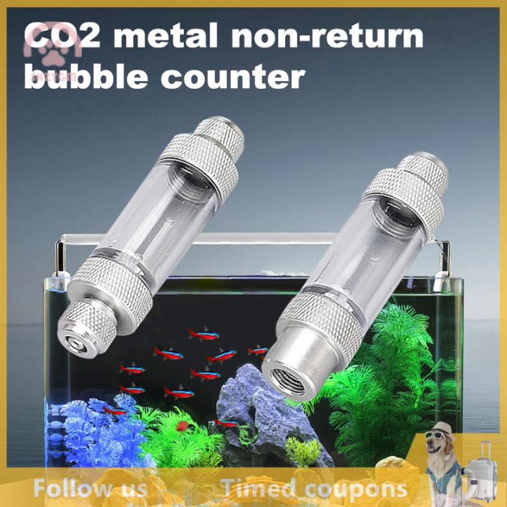 【shztgm】 Diy Co2 Regulator Bubble Counter With Check Valve For Co2