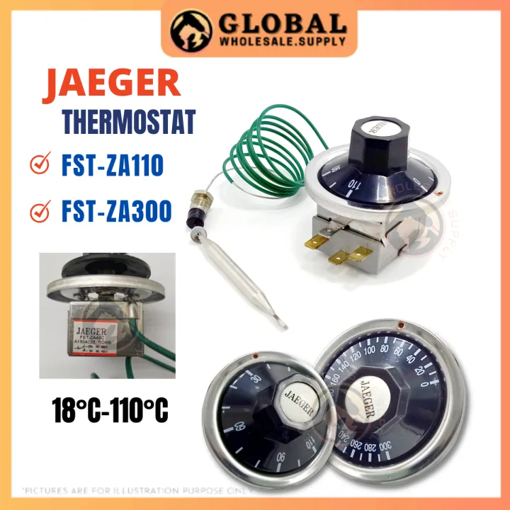 JAEGER FST-SERIES 18~110°C 50~300°C Capillary Type Thermostat (FST ...