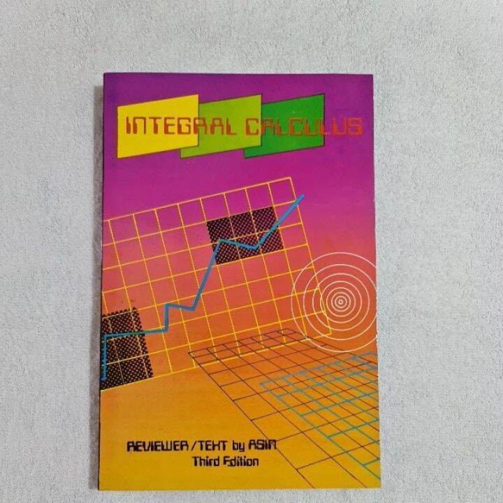 【Ready Stock】 integral Calculus reviewer By: Asin | Lazada PH