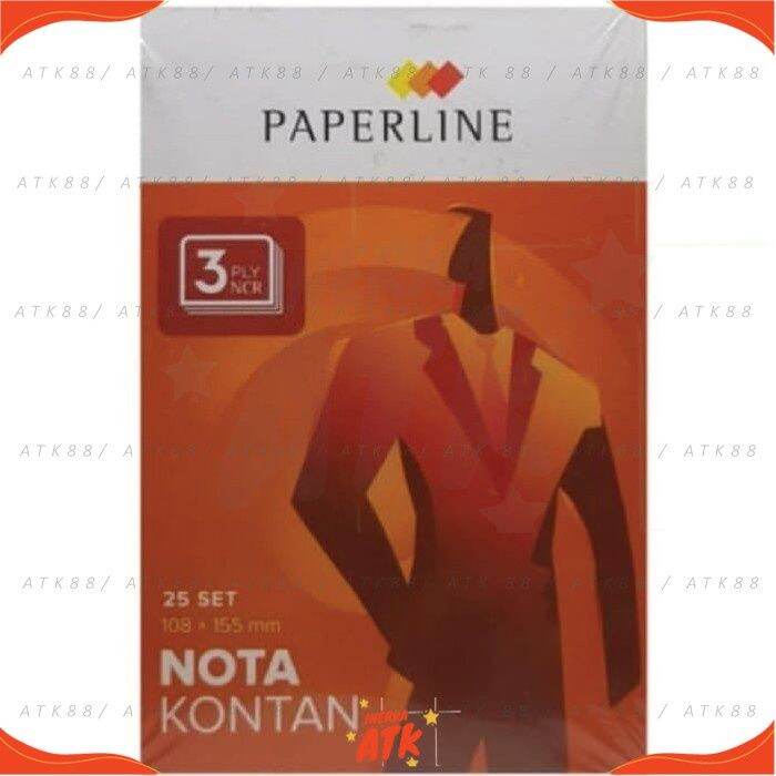 Nota Kontan Paperline Besar 3 Ply (NK B3 NCR) Kertas Nota Kwitansi ...