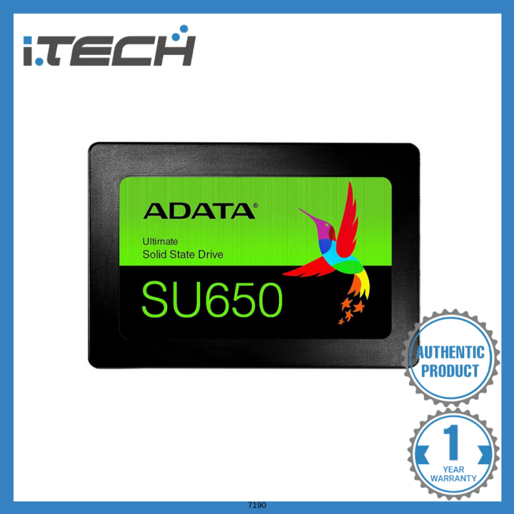 Adata 120GB SU650 SSD [ASU650SS-120GT-R] | Lazada PH