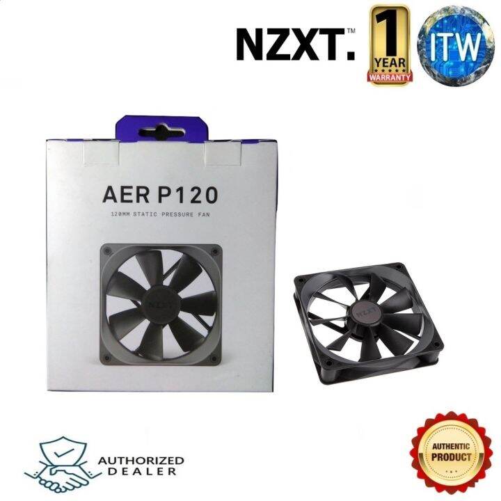 Pogi ⊕ ♤ NZXT Aer P 120mm High Performance Static Pressure Fans PWM ...