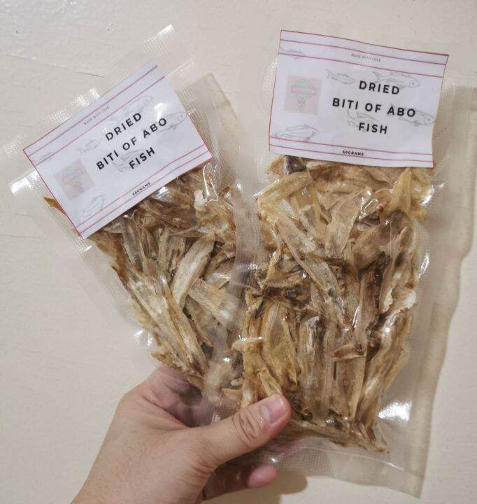 Dried Biti of Abo Fish from Bicol (vacuum sealed) 50g | Lazada PH