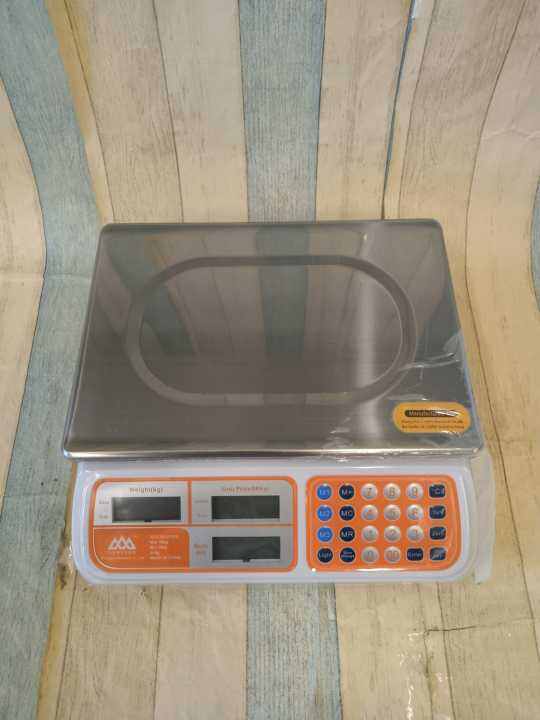 Timbangan Digital 30kg Pasar Buah Harga Senssun Akurat Cantik Cuan Punya | Lazada Indonesia