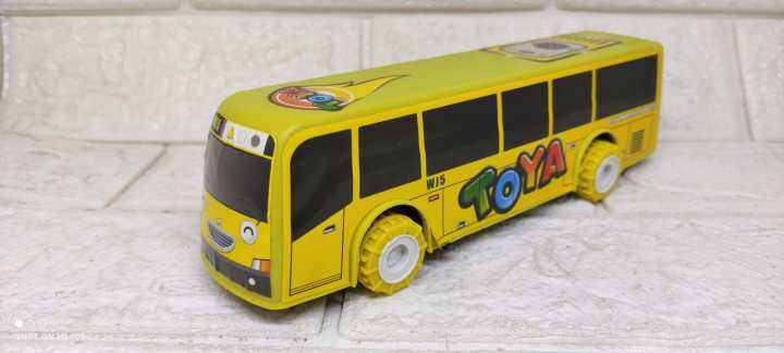 Mobil Mobilan Bus Tayo Ukuran Besar Warna kuning,biru,merah | Lazada ...