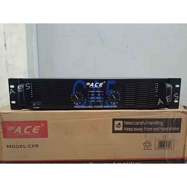 2400Watts ACE CA5 Professional Powered Amplifier | Lazada PH