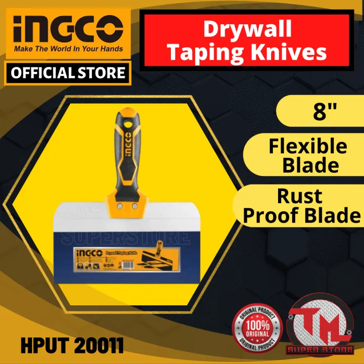 INGCO Drywall Taping Knives 8" (200mm) HPUT20011 • Tm ss | Lazada PH