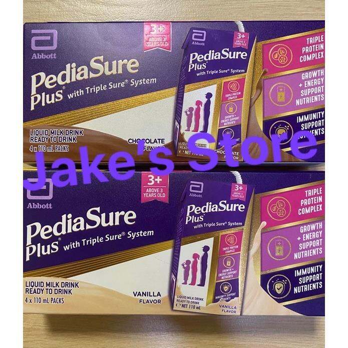 Pediasure Plus ready to drink OLD PACKAGING NOT PEPTIGRO CHOCOLATE ...