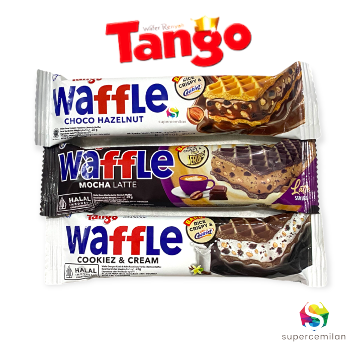 Tango Waffle Choco Hazelnut / Mocha Wafer 25 Gram SATUAN | Lazada Indonesia