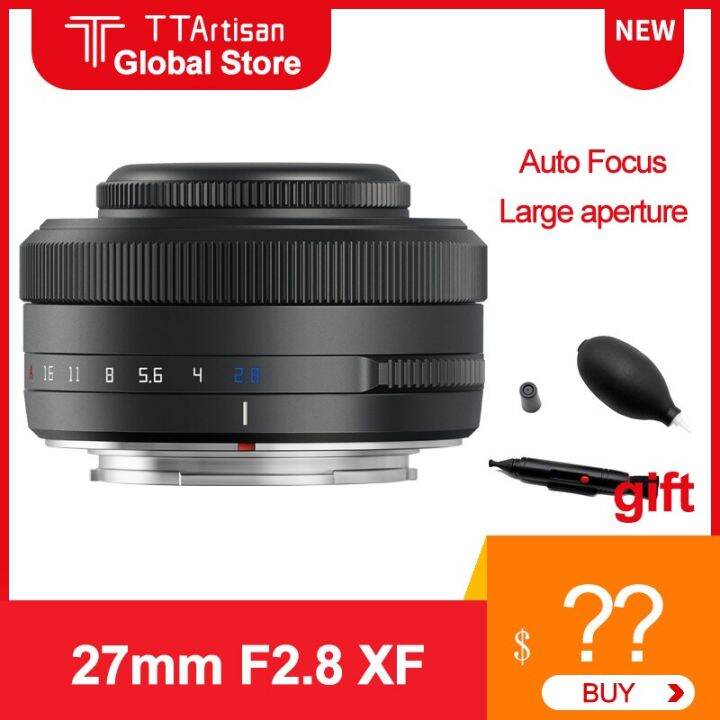 Ttartisan 27Mm F2.8 XF Camera Lens Auto Focus For Fuji XA7 XT30 XPRO XE4 XS10 Camera APS-C Frame ...
