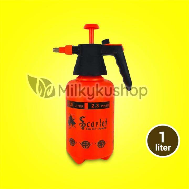HAND SPRAYER PRESSURE SCARLET 1 LITER ALAT SEMPROT MANUAL | Lazada ...