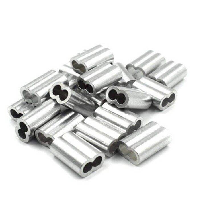 Steel Measure 2mm-8mm 8 Type Hourglass wire rope tube Double-hole thick ...