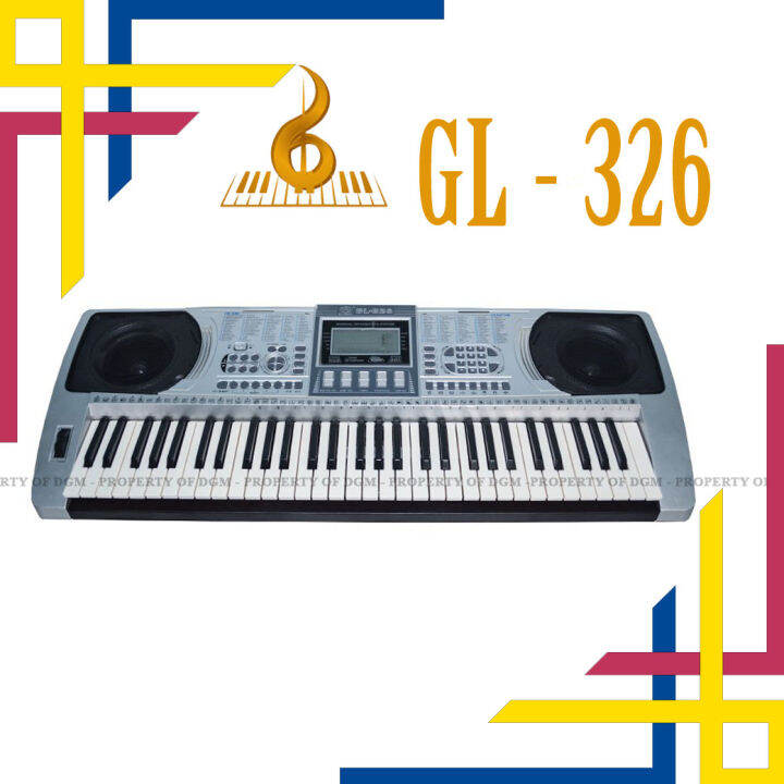 Electronic Keyboard Global GL-326-dgmstorelx | Lazada PH