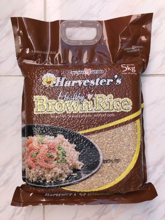Harvester's Brown Rice 5kg | Lazada PH