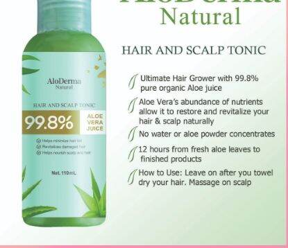 ALODERMA Hair and Scalp Tonic 110ml | Lazada PH