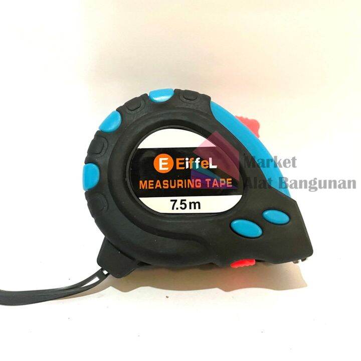 Meteran Roll Eiffel Tukang Bangunan 7,5 M Meter / Measuring Tape Bagus ...