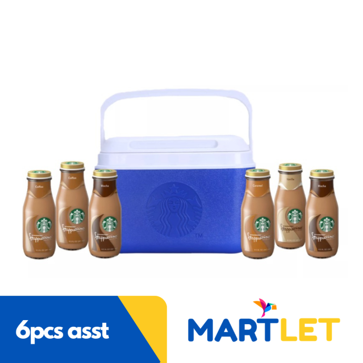 Starbucks Frappuccino Assorted 6s with Free Summer Cooler Box | Lazada PH