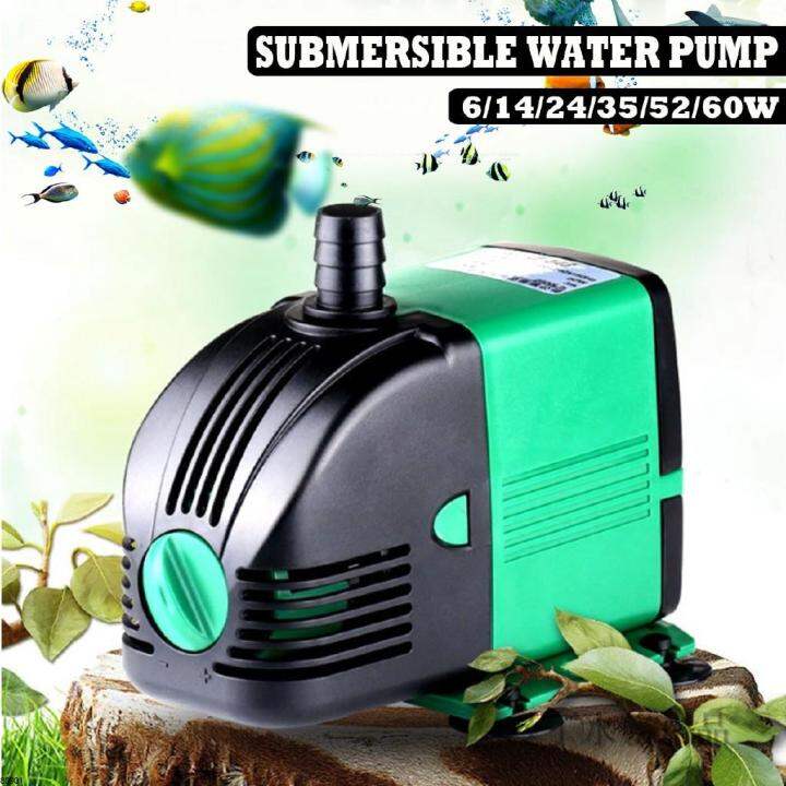 Fish Tank Submersible Pump Aquarium Pond Fountain Water Pump | Lazada PH