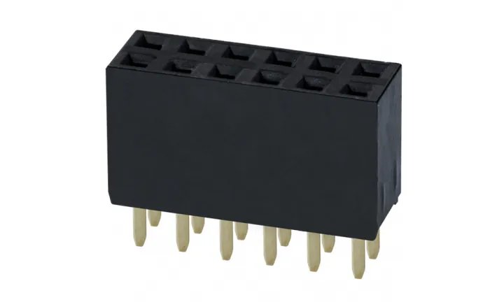 [Gravitechthai] 2.54mm (0.1") 6-pin dual row female header | Lazada.co.th