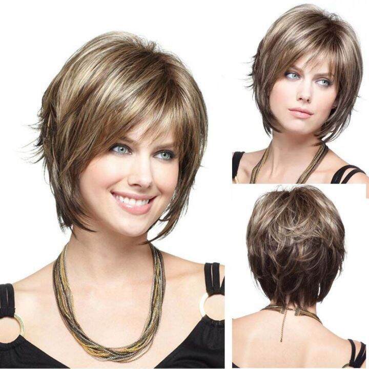 Y2K2 เท็จปลอมปลอม เรียบเนียน ที่มีคุณภาพสูง สีบลอนด์บลอนด์ สีน้ำตาลสี ...