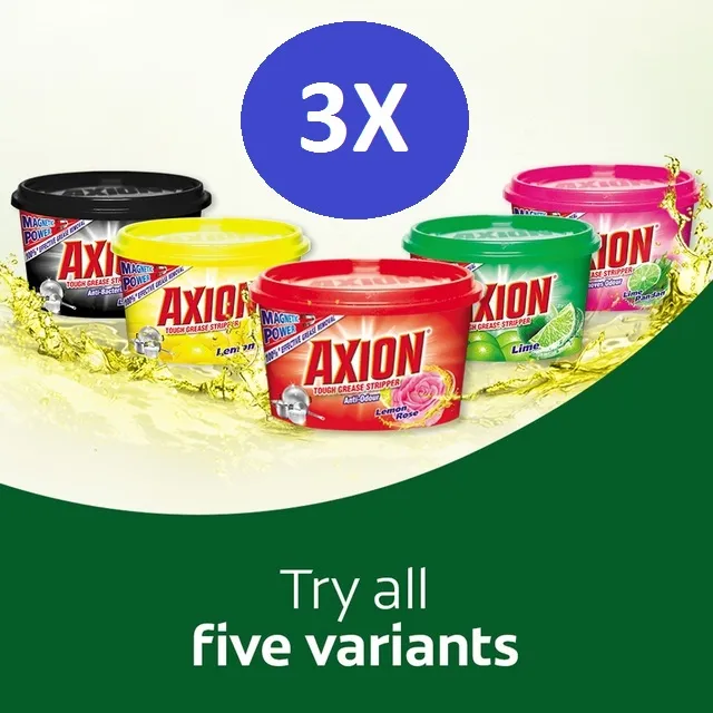 [Value Pack 3x] Axion Grease removal dish washer anti odour bau ...