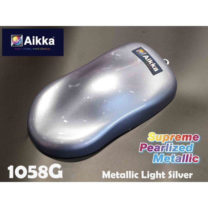 [ METALLIC LIGHT PURPLE 1058G ] AIKKA Supreme Metallic 2K DIY Paint ...