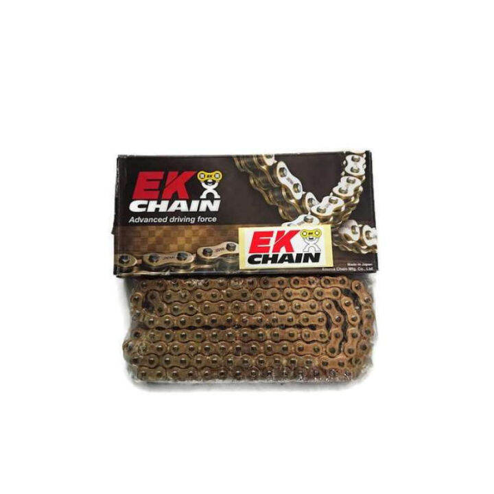 EK โซ่ 520-120L O-RING สีทอง (MADE IN JAPAN) | Lazada.co.th