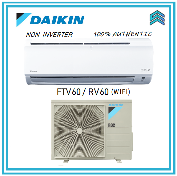 [INSTALLATION] DAIKIN R32 2.5HP STANDARD NON-INVERTER AIR CONDITIONER ...