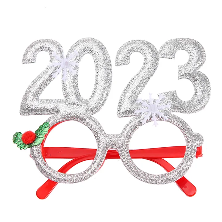 TF 2023 Eyeglasses Frames New Year Photo Frame Glasses Frame Prop ...