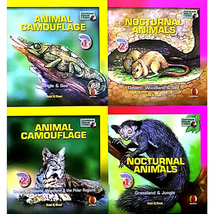 APPRECIATING AMAZING ANIMALS SERIES (ARUS INTELEK) (4 BOOKS IN 1SET ...
