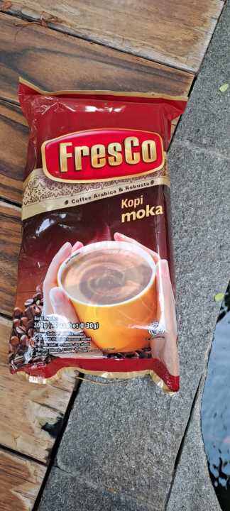 Fresco Kopi Moka 300 gram ( 10 sachet x 30 gram) | Lazada Indonesia
